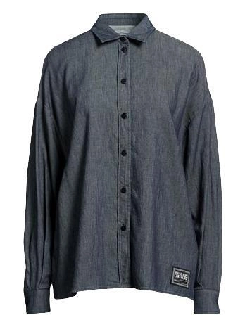 Versace Shirt Midnight Size Cotton - Blue