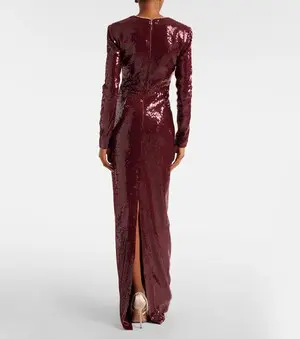 Rebecca Vallance Sequined Gown