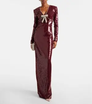 Rebecca Vallance Sequined Gown