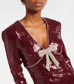 Rebecca Vallance Sequined Gown
