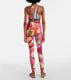 Emilio Pucci Iride Sports Bra - Multicoloured