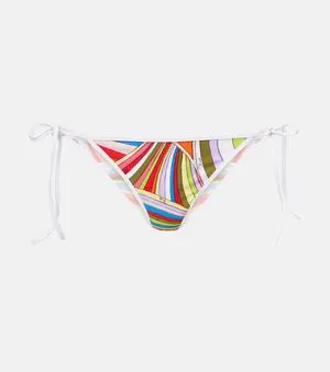 Emilio Pucci Printed Bikini Bottoms - Multicoloured