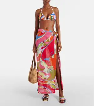 Emilio Pucci Printed Bikini Bottoms