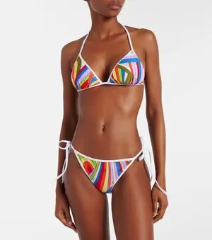 Emilio Pucci Printed Bikini Bottoms
