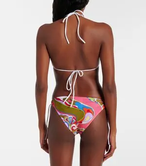 Emilio Pucci Printed Bikini Bottoms