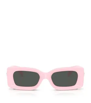 Versace Injected Ve4474u Sunglasses - Pink