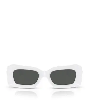 Versace Injected Ve4474u Sunglasses - White