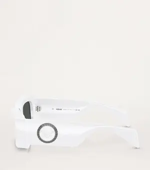 Versace Injected Ve4474u Sunglasses - White