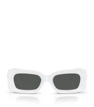 Versace Injected Ve4474u Sunglasses - White