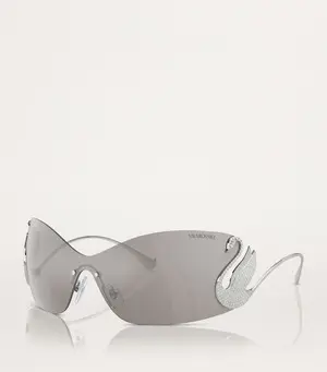 SWAROVSKI Acetate Sk7020 Sunglasses With Embellished Detailing