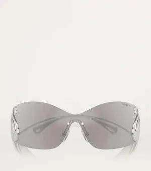 SWAROVSKI Acetate Sk7020 Sunglasses With Embellished Detailing