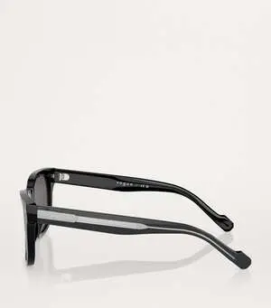 VOGUE Acetate Sunglasses - Black