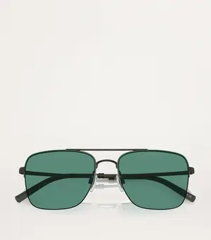 Oliver Spencer Metal R-2 Sunglasses - Metallic