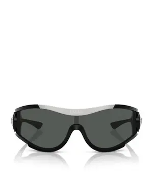 Versace Injected Ve4475 Sunglasses - Black