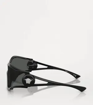 Versace Ve4475 Injected Sunglasses - Black
