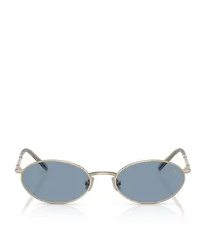 Brunello Cucinelli Brunello Cucinelli Titanium Sunglasses Gold