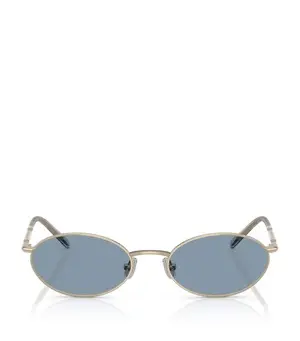 Brunello Cucinelli Titanium Sunglasses - Gold