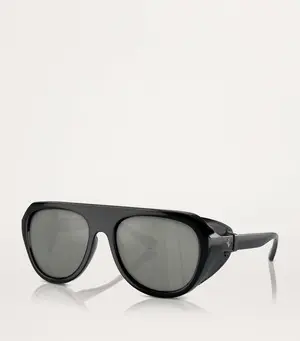 FERRARI Injected Fh2002qu Sunglasses - Black