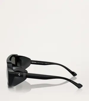 FERRARI Injected Fh2002qu Sunglasses - Black