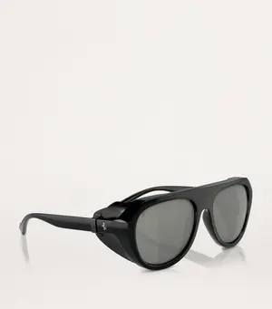 FERRARI Injected Fh2002qu Sunglasses - Black