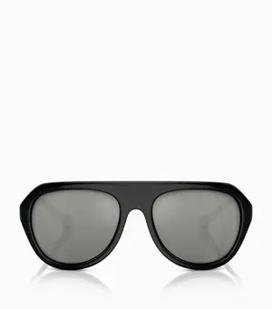 FERRARI Injected Fh2002qu Sunglasses - Black