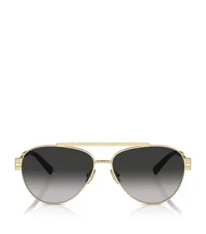 Tiffany & Co. Aviator Sunglasses - Gold