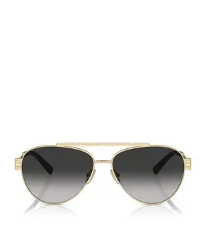 Tiffany & Co. Aviator Sunglasses - Gold
