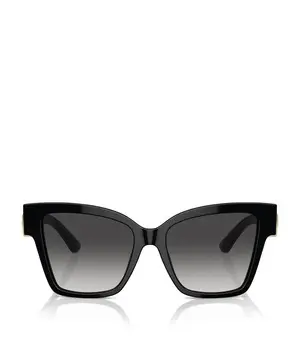 Dolce & Gabbana Acetate Cat Eye Sunglasses - Black
