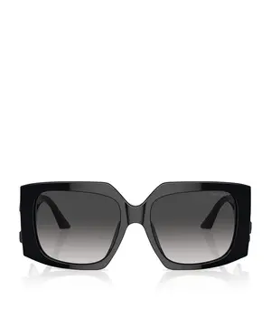 JIMMY CHOO Jimmy Choo Acetate Oversized Sunglasses Black