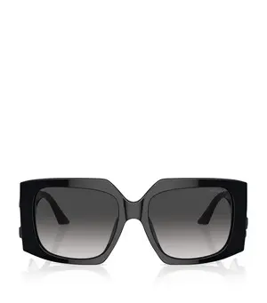 JIMMY CHOO Jimmy Choo Acetate Oversized Sunglasses Black