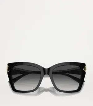 JIMMY CHOO Acetate Jc5012 Sunglasses - Black