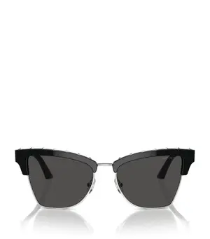 JIMMY CHOO Acetate Sunglasses - Black
