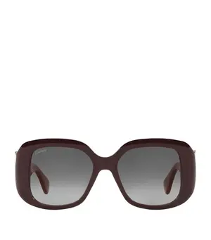 Cartier Panthère De Sunglasses - Red