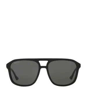 Gucci Acetate Sunglasses - Black