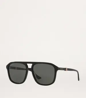 Gucci Acetate Sunglasses - Black