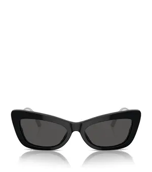 Dolce & Gabbana Acetate Cat Eye Sunglasses - Black