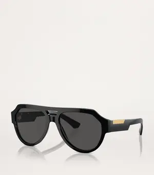 Dolce & Gabbana Metal Aviator Sunglasses