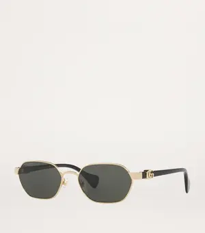 Gucci Acetate Gg1593s Sunglasses - Gold