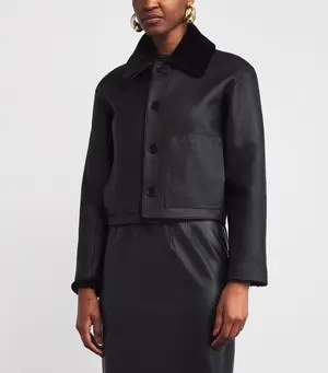 JOSEPH Shearling Reversible Alloway Jacket
