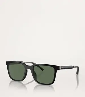 Oliver Spencer Acetate Mr. Federer Sunglasses - Black