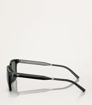 Oliver Spencer Acetate Mr. Federer Sunglasses - Black