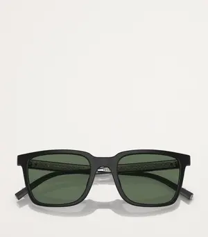 Oliver Spencer Acetate Mr. Federer Sunglasses - Black