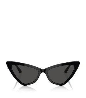 JIMMY CHOO Acetate Jc5008 Sunglasses - Black