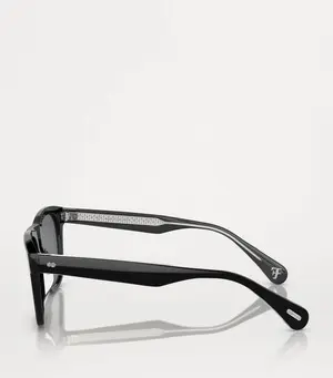 Oliver Spencer Bio-nylon R-3 Sunglasses - Black