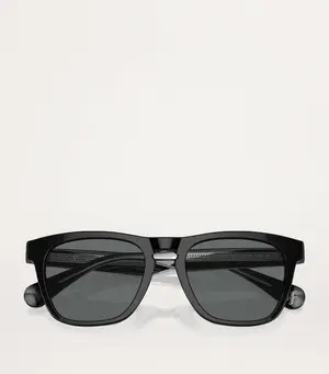 Oliver Spencer Bio-nylon R-3 Sunglasses - Black