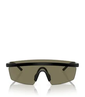 Oliver Spencer Oliver Peoples Bio-Nylon R-4 Sunglasses Black
