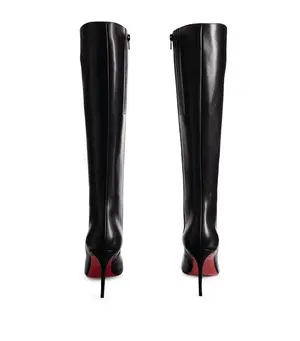 CHRISTIAN LOUBOUTIN Kate Botta Nappa Leather Boots 85