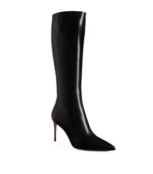 CHRISTIAN LOUBOUTIN Kate Botta Nappa Leather Boots 85