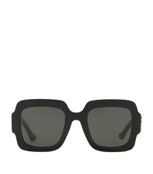 Gucci Acetate Gg1547s Sunglasses - Black