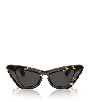 Burberry Acetate Cat Eye Sunglasses - Brown